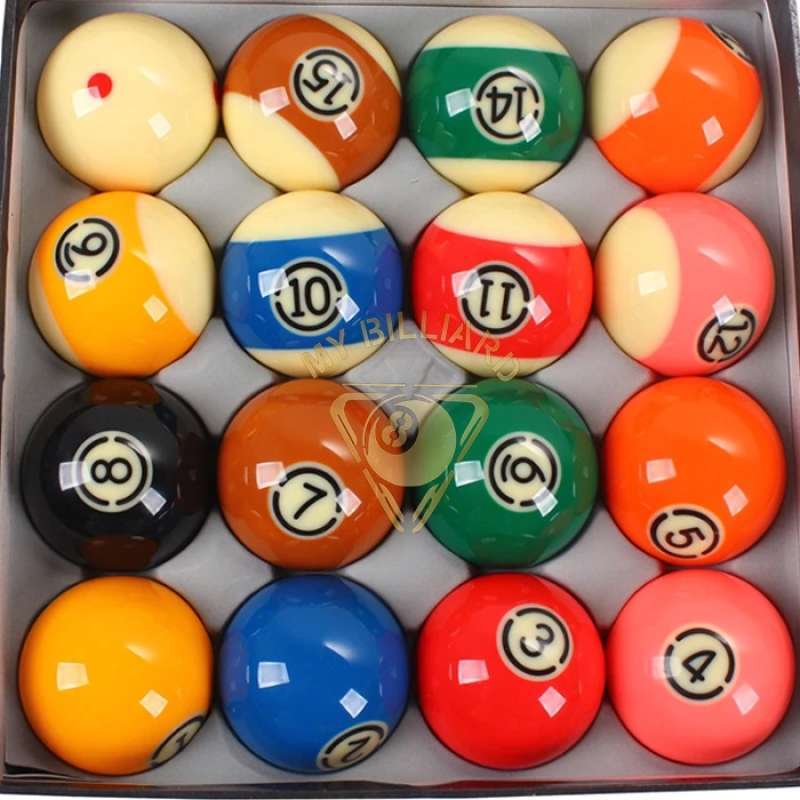 Jual Bola billiard 9 feet set - Yanmeiya 57,2 mm Model Duramith TV Pro ...