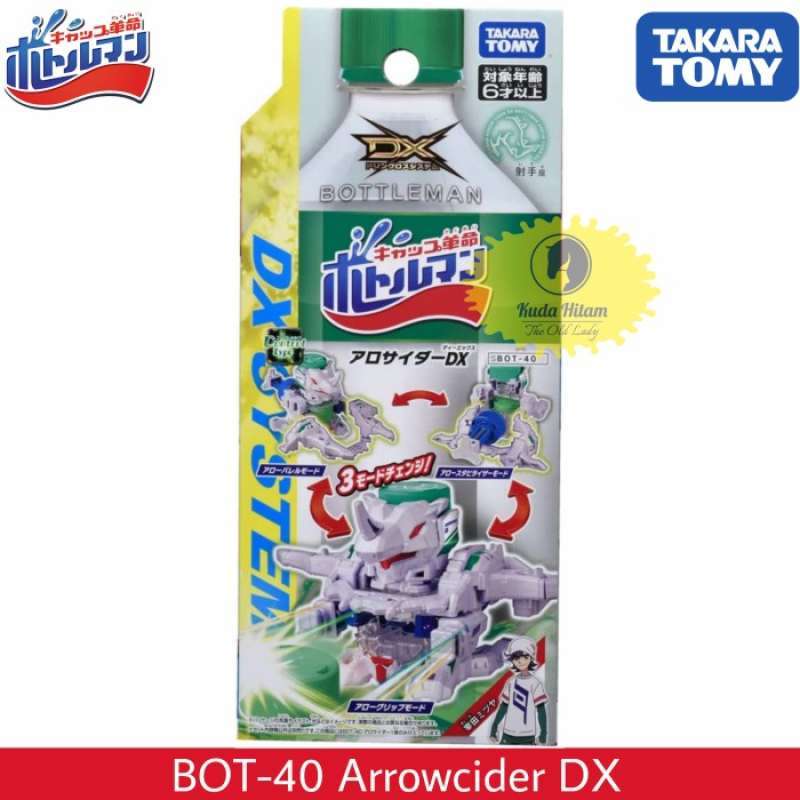 Promo Takara Tomy Bottleman Cap Revolution BOT-40 Arrowcider DX Diskon ...