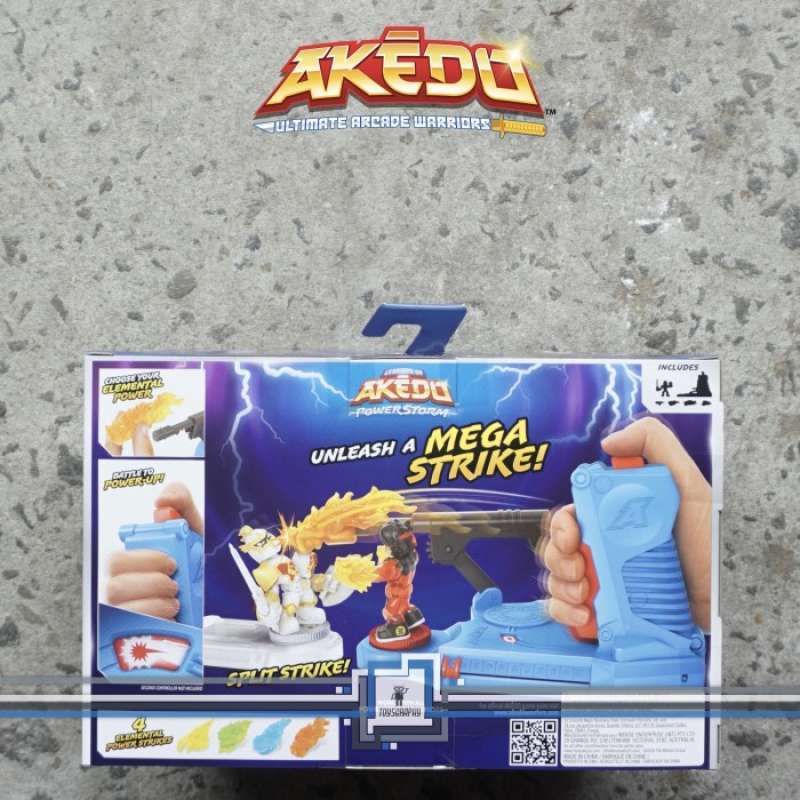 Promo Akedo Powerstorm Mega Strike Controller Turbo Chux Figure Power ...