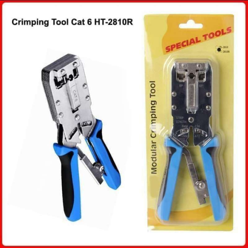 Promo Tang Crimping tool cat6 RJ45 RJ11 Diskon 23% di Seller Rabatan ...