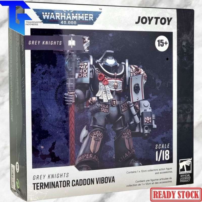 Promo JOYTOY 1/18 Warhammer 40K Grey Knights Terminator Caddon Vibova JT3228 Diskon 23% di ...