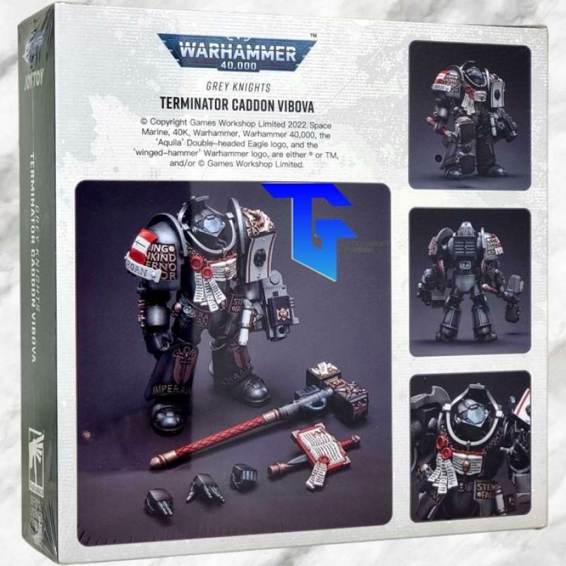 Promo JOYTOY 1/18 Warhammer 40K Grey Knights Terminator Caddon Vibova JT3228 Diskon 23% di ...