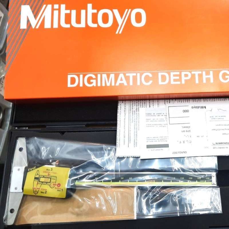 Promo Mitutoyo Digimatic Depth Gage 0-150mm 571-201-30 VDS-15AX Diskon 23% di Seller Rabatan ...