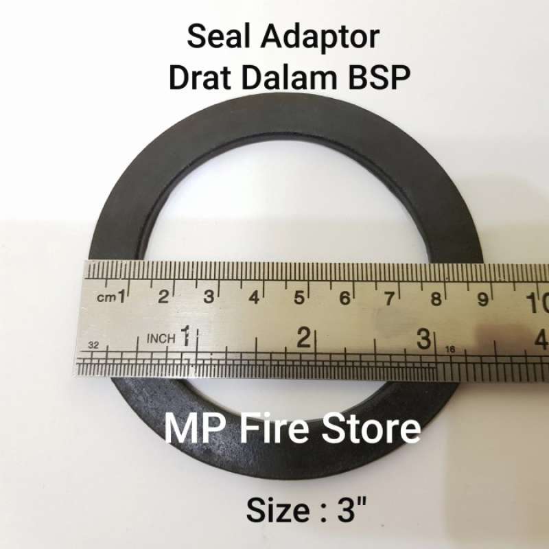 Promo SEAL KARET Untuk COUPLING ADAPTOR PEMADAM 3 Inch DRAT DALAM ULIR ...