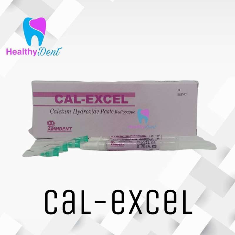 Promo Dental Cal-Excel Calcium Hydroxide Paste 2 Gm x 2 Tubes Diskon 33 ...