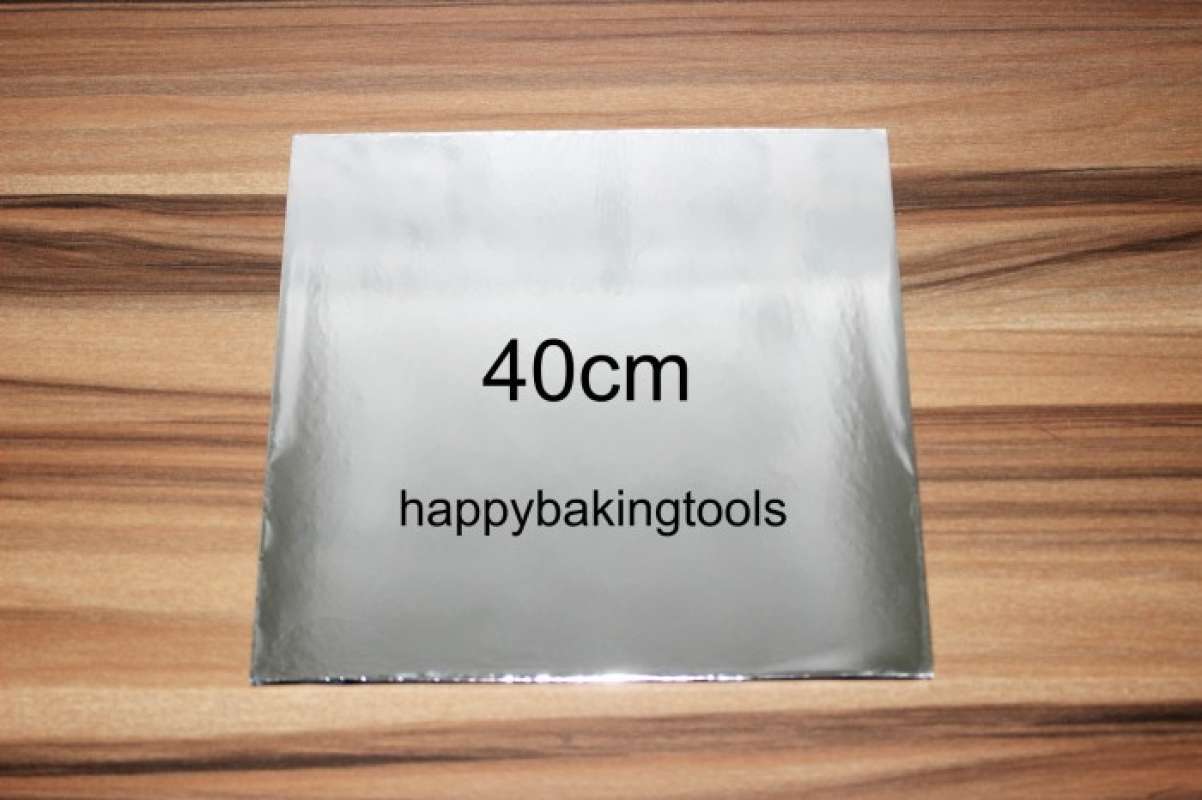 Promo Tatakan Triplek Kotak 40cm / Triplek Kue / Alas Cake / Alas Kue ...