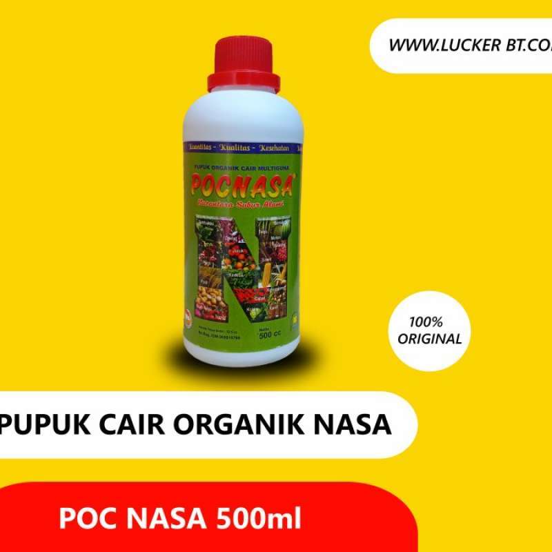 Promo Pupuk Poc Nasa 500 Pupuk Organik Cair untuk Pertumbuhan Tanaman ...