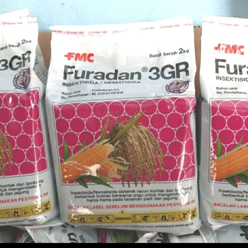 Promo Racun Ulat Tanah & Uret : Furadan 3 GR, 2 Kg Diskon 9% di Seller ...