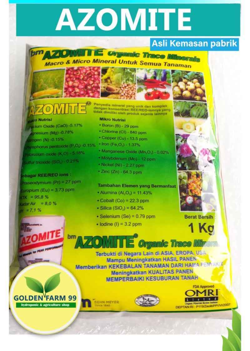 Promo Pupuk azomite atau Azomite Mineral Original Pack - Kemasan 1 Kg ...