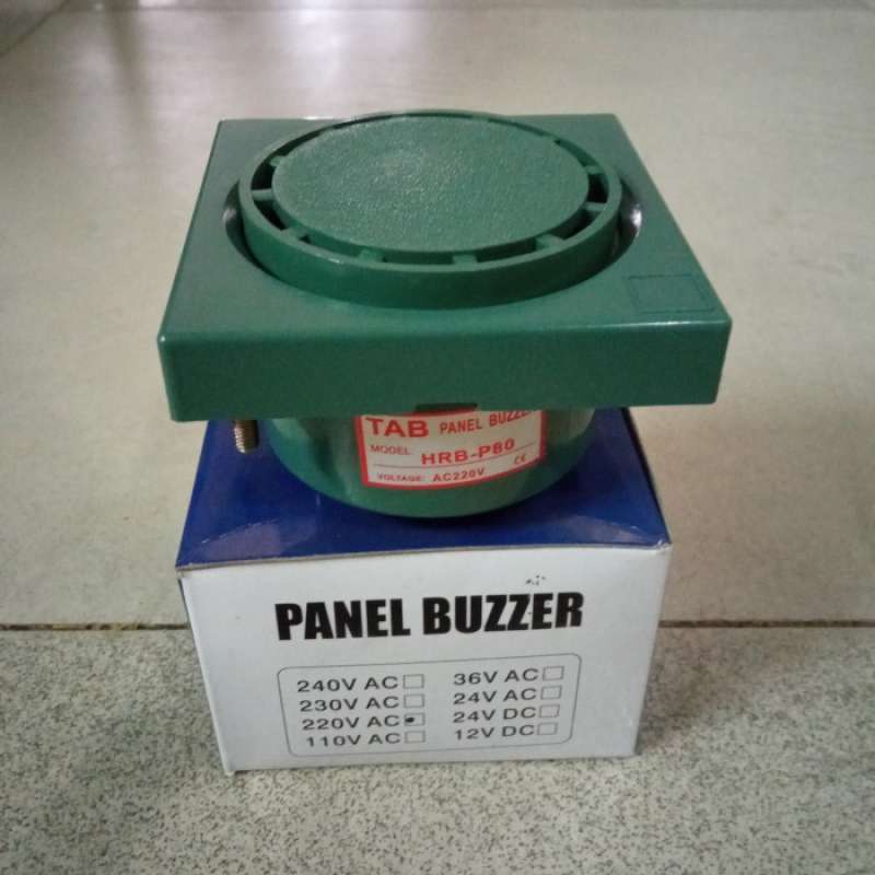 Promo PANEL BUZZER BELL TET 220V DC HRB - P80 TAB - SELERA_KITA STORE ...