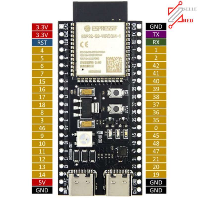 Promo Yd-esp32-s3 N8r8 N16r8 Esp32 S3 Devkit Type C Esp32-s3-wroom ...