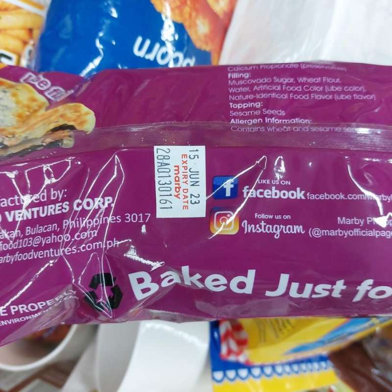 Jual Marby Special Piyaya Ube Flavor 380g Kue Khas Filipina Cemilan Ubi ...