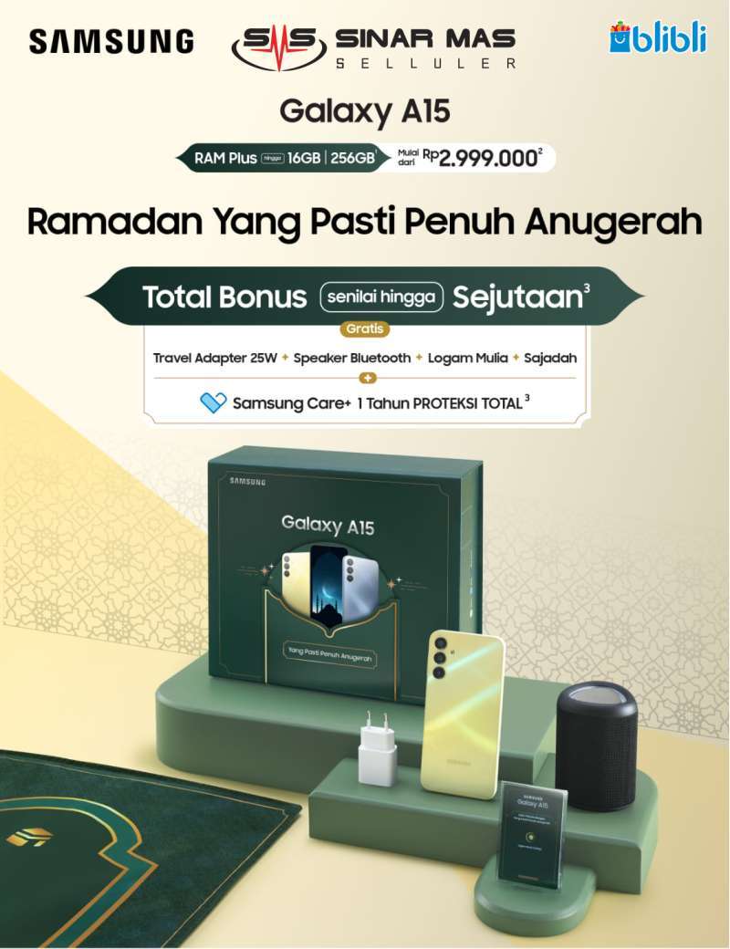 Jual Hp Samsung A15 Series Spesifikasi Original, Murah & Diskon Harga ...