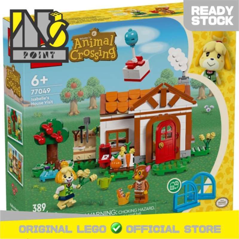Promo Lego 77049 - Animal Crossing - Isabelle's House Visit Diskon 2% ...