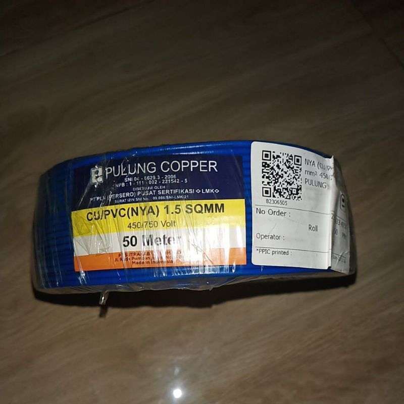 Jual Nya 1,5 1.5 Mm Pulung Copper Spln Sedia 4 Warna Dan Panjang ...