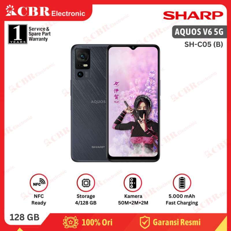 Jual Smartphone Sharp Aquos V6 5g (4/128 Gb) Sh-c05 Di Seller Cbr Elektronik Batam - Lubuk Baja ...