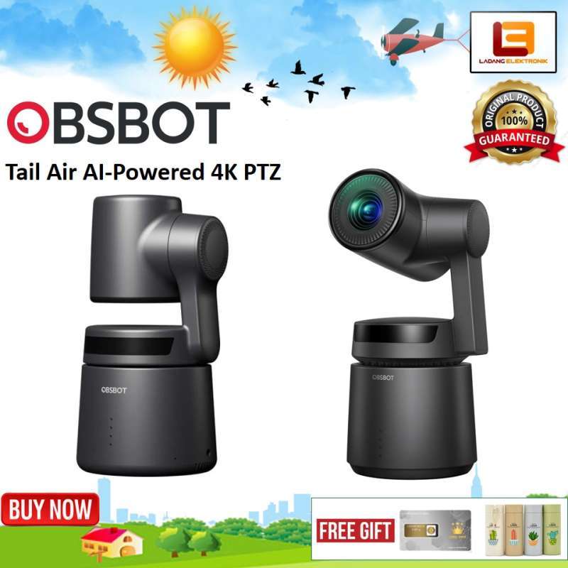 Jual Obsbot Tail Air Ai-powered 4k Ptz Streaming Camera - +by-m1 Di ...