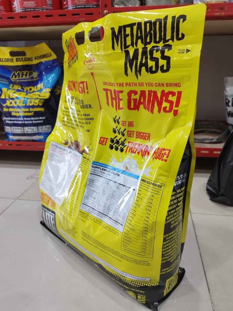 Jual Elitelabs Metabolic Mass 15 Lbs Elite Labs Mass Gainer Susu Gainer ...