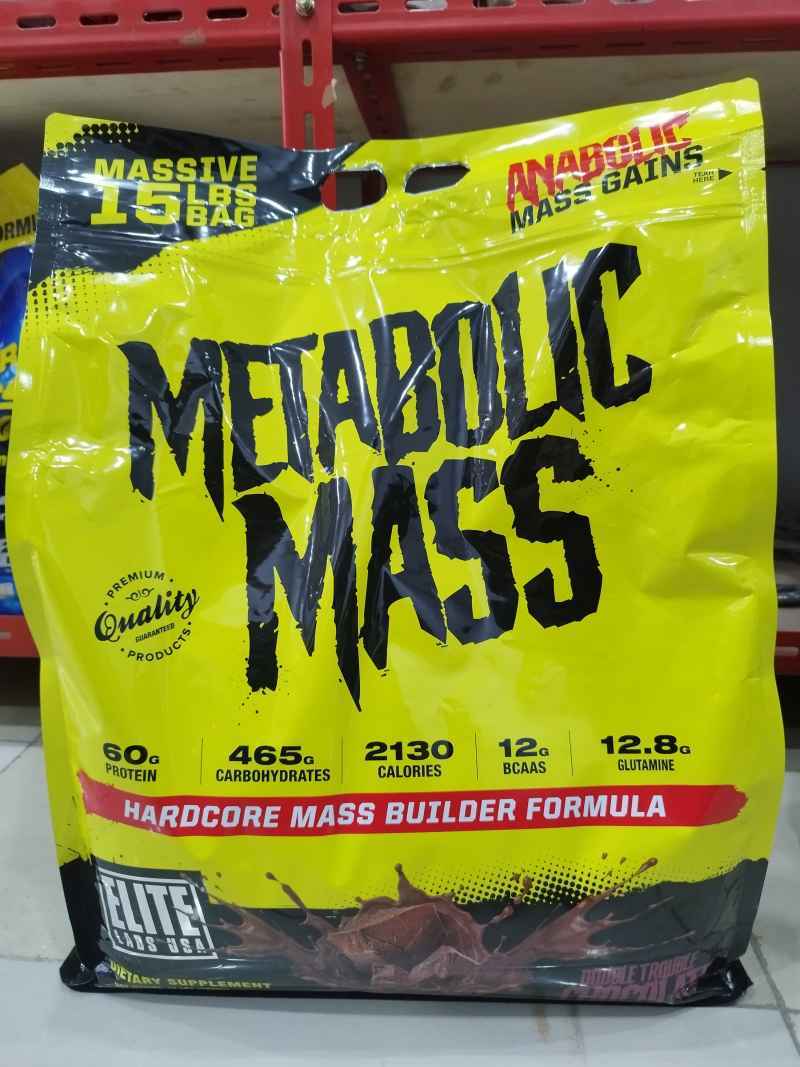 Jual Elitelabs Metabolic Mass 15 Lbs Elite Labs Mass Gainer Susu Gainer ...