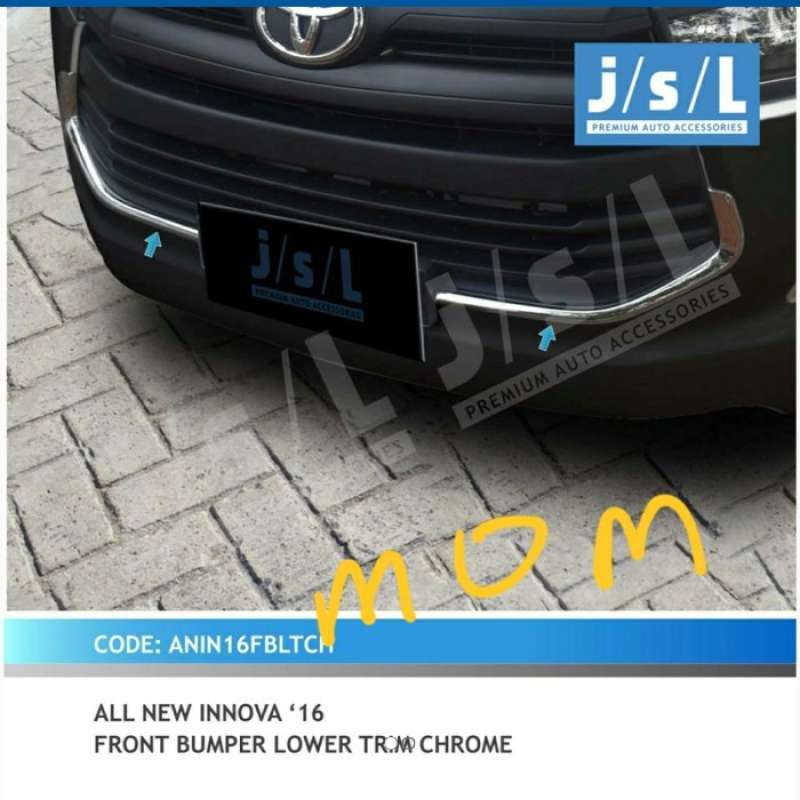 Promo New Front Bumper Lower Trim Radiator Depan Jsl All New Innova ...