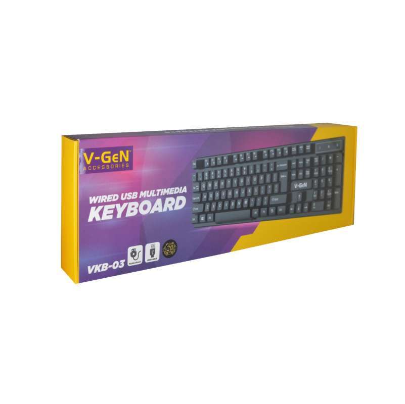 Jual Paket Hemat Keyboard Dan Mouse V-gen Original Garansi Resmi - Vkb ...