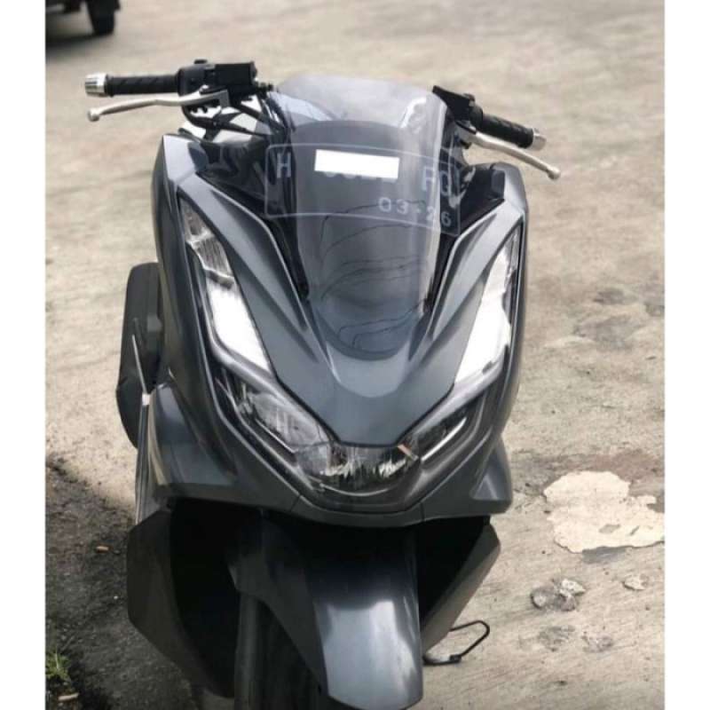 Promo Visor Pcx 160 Winshield Pcx 160 Tebal 3 Mili Presisi Standar ...