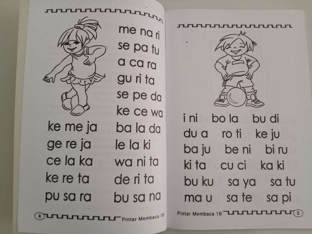 Jual Buku Anak Pintar Membaca 1b Untuk Tk Dan Sd - Bi Di Seller Jualin ...