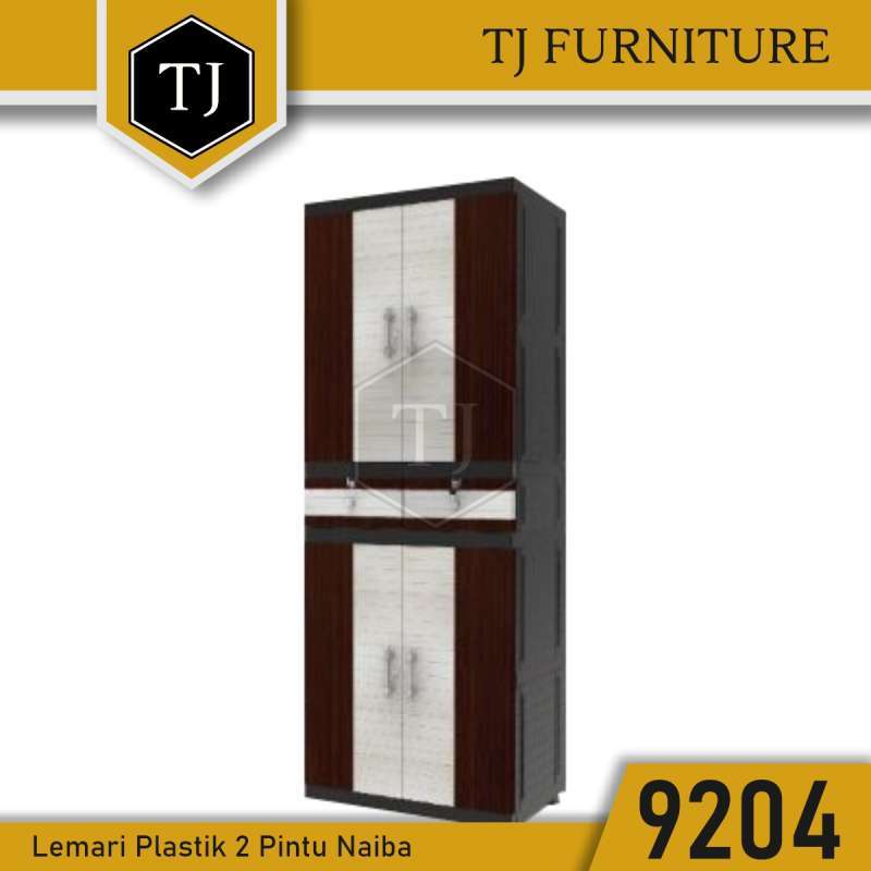 Jual Naiba Fit Jumbo Lemari Pakaian 2 Pintu / Lemari Baju Plastik Msc 9204 - 9704 Edw Di Seller ...