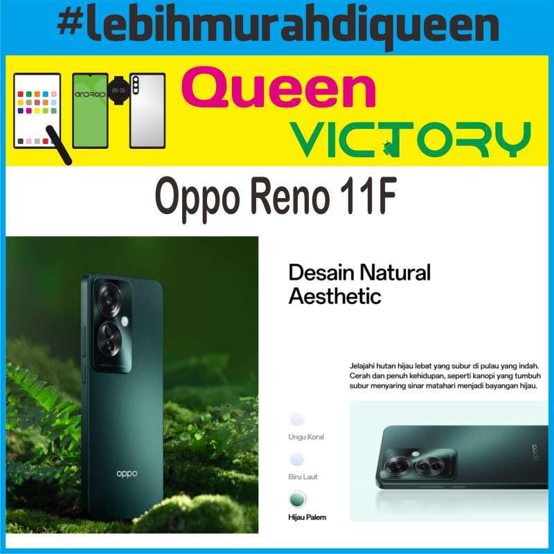 Jual Oppo Reno 11f 5g 8/256 Garansi Resmi Indonesia Di Seller Queen Official Store - Gudang ...