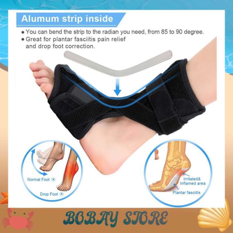 Promo Plantar Fasciitis Ankle Support Lp Adjustable Drop Ankle Foot ...