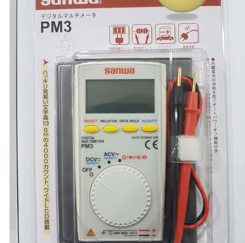 Promo Multimeter Digital Sanwa Pm3 ( Pm 3 / Pm-3 ) Diskon 23% Di Seller Darmaroca - Cengkareng ...