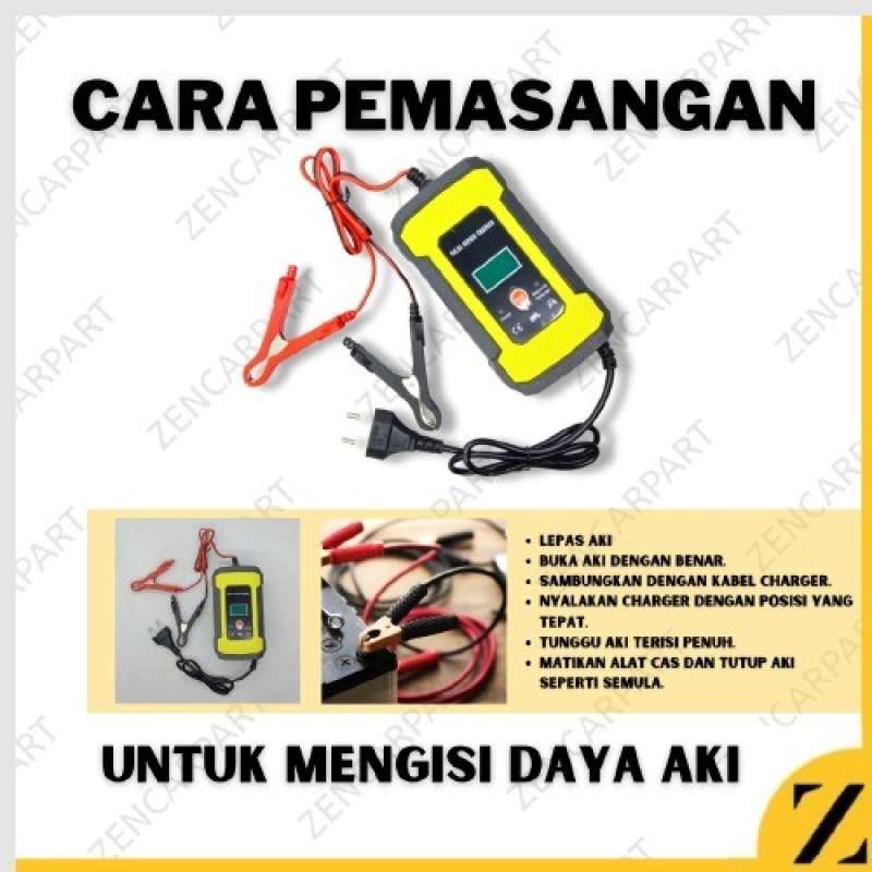 Promo Charger Aki Repair Alat Cas Carger Aki 12v 6a Pulse Repair Casan ...