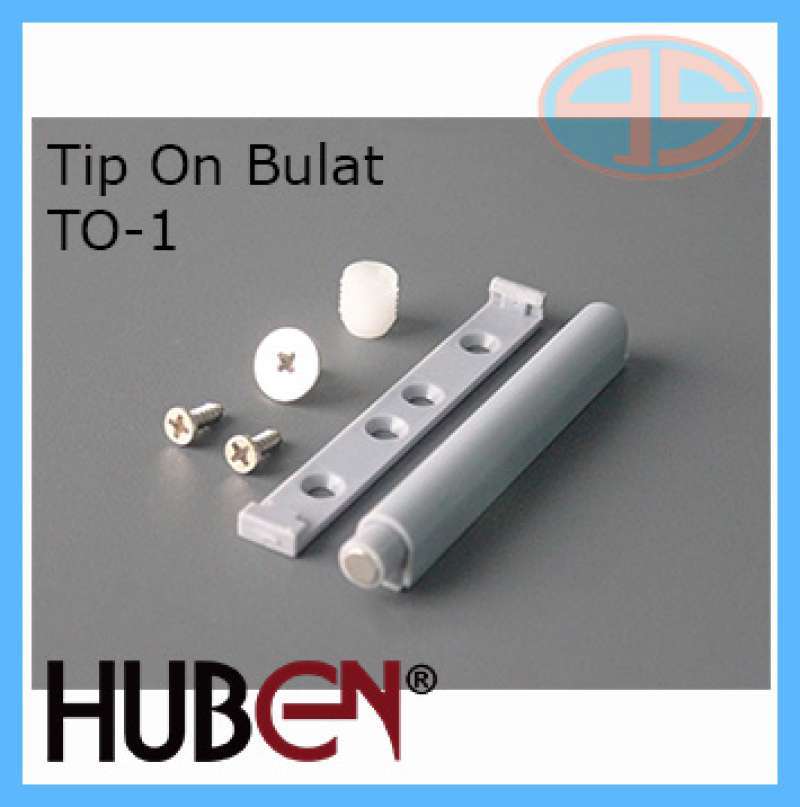 Jual Push Tip On Huben To1 Plat Bulat Damper Dumper Karet Catches ...
