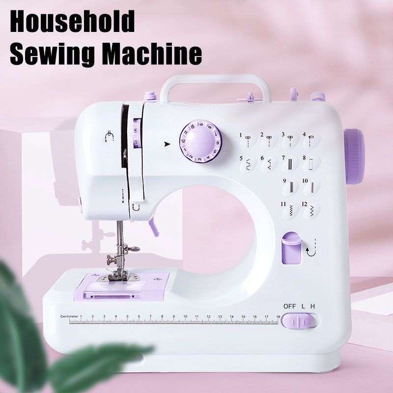 Jual Mesin Jahit Portable Type Sm-505 Dengan 12 Pola Jahitan Baru Di ...