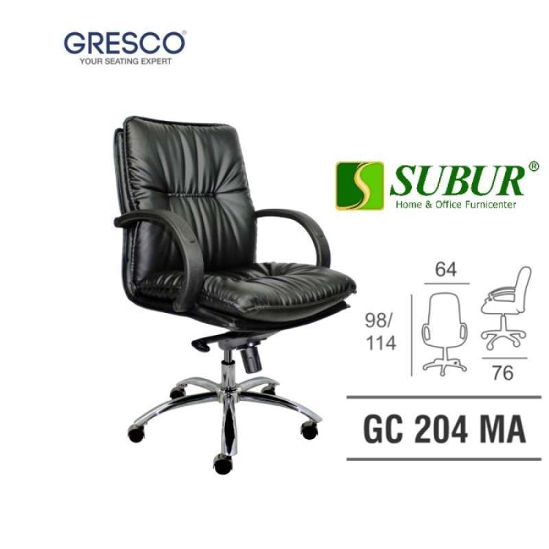 Promo Kursi Kantor Untuk Orang Posture Besar 120-150kg. Gresco Gc 204 ...