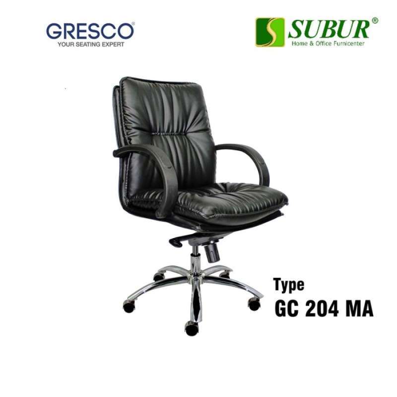 Promo Kursi Kantor Untuk Orang Posture Besar 120-150kg. Gresco Gc 204 ...
