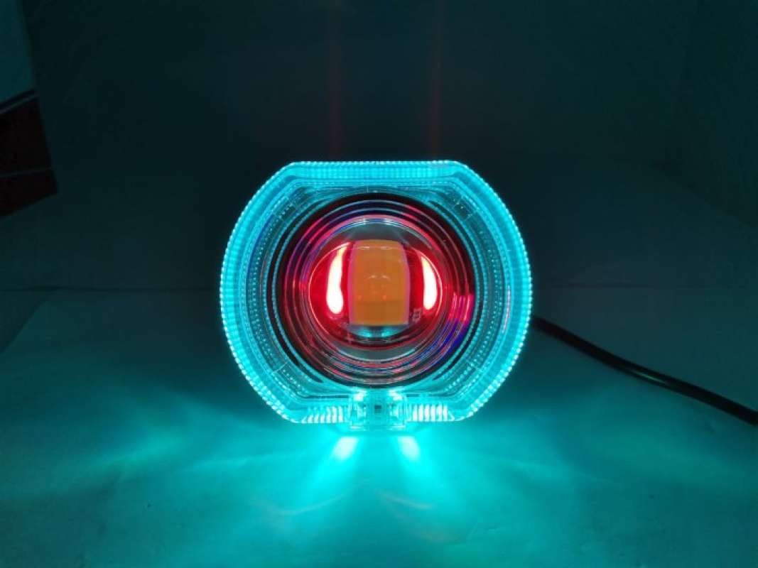 Promo Projie Biled Cut Off Lampu Daymaker Proji Biled Cut Off Plus Devil - Merah Ring Ice, Putih ...