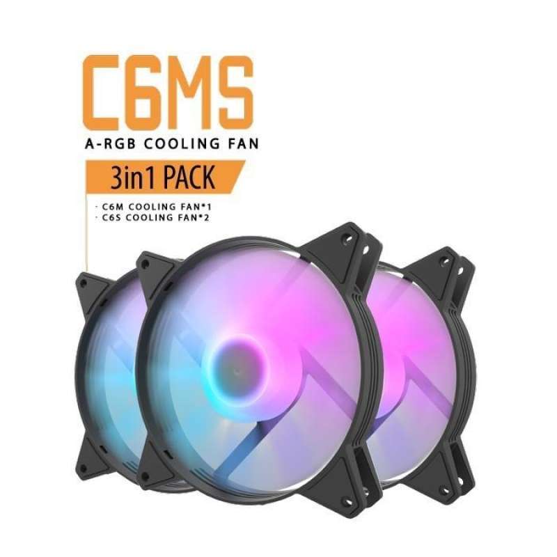Jual Infinity Fan Aigo Darkflash C6ms Rgb 3in1 Box Aurora Spectrum Di ...