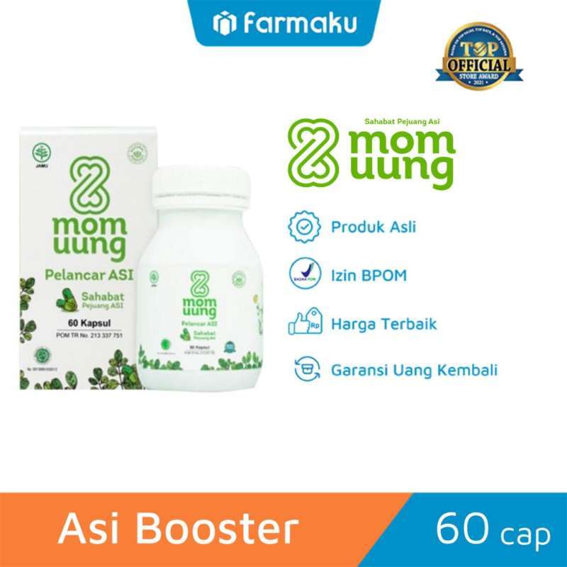 Jual Mom Uung Asi Booster 60 Kapsul - Pelancar Asi Di Seller Farmaku Official Store - Kebon Baru ...