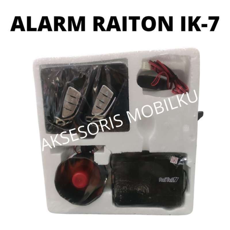 Promo Car Alarm Autolock Pengaman Mobil Raiton Ik-7 Sensor Otomatis ...