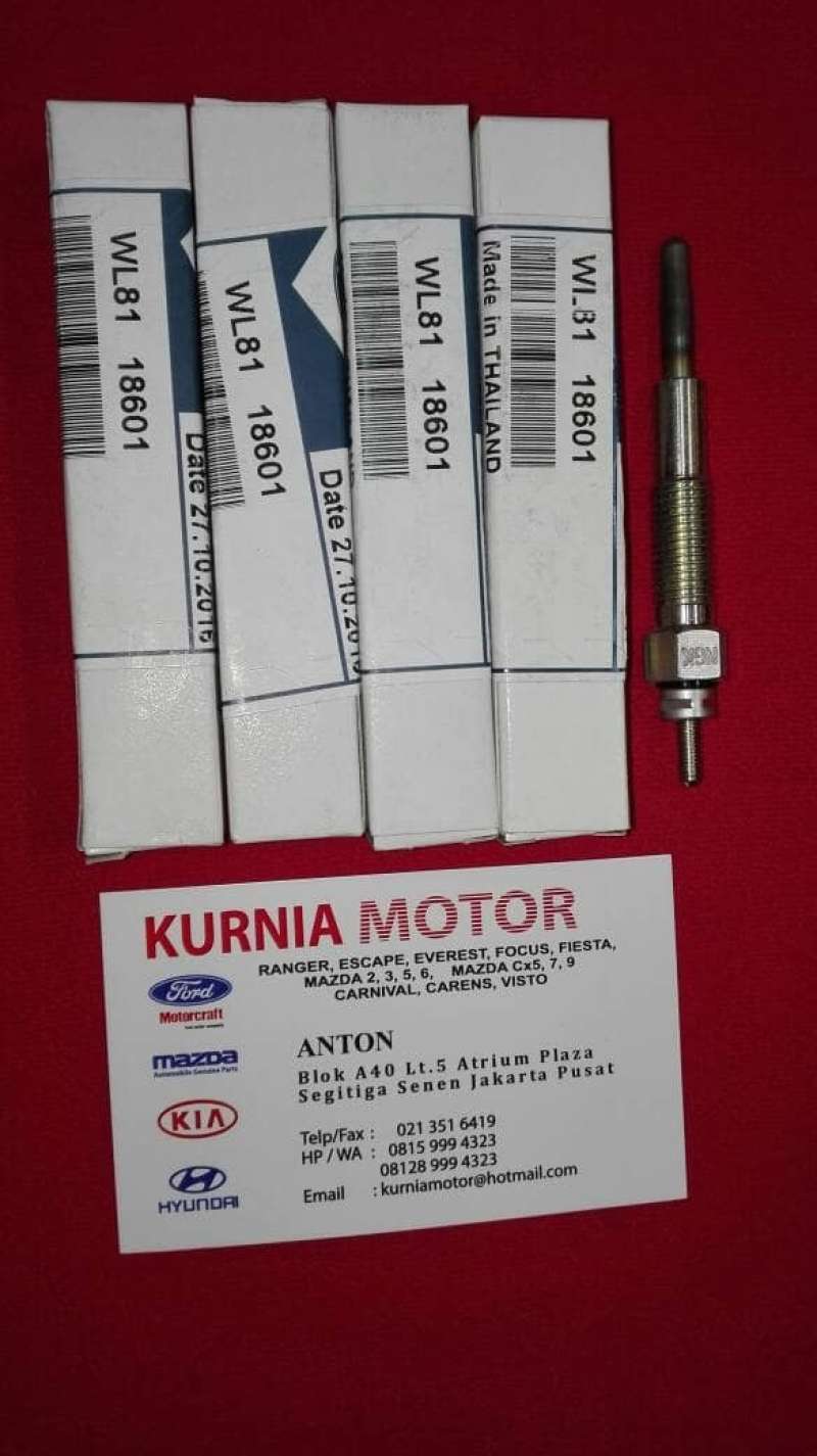 Promo Busi Pemanas # Glow Plug Ford Ranger # Everest # Bt 50 2.5 Tdi ...