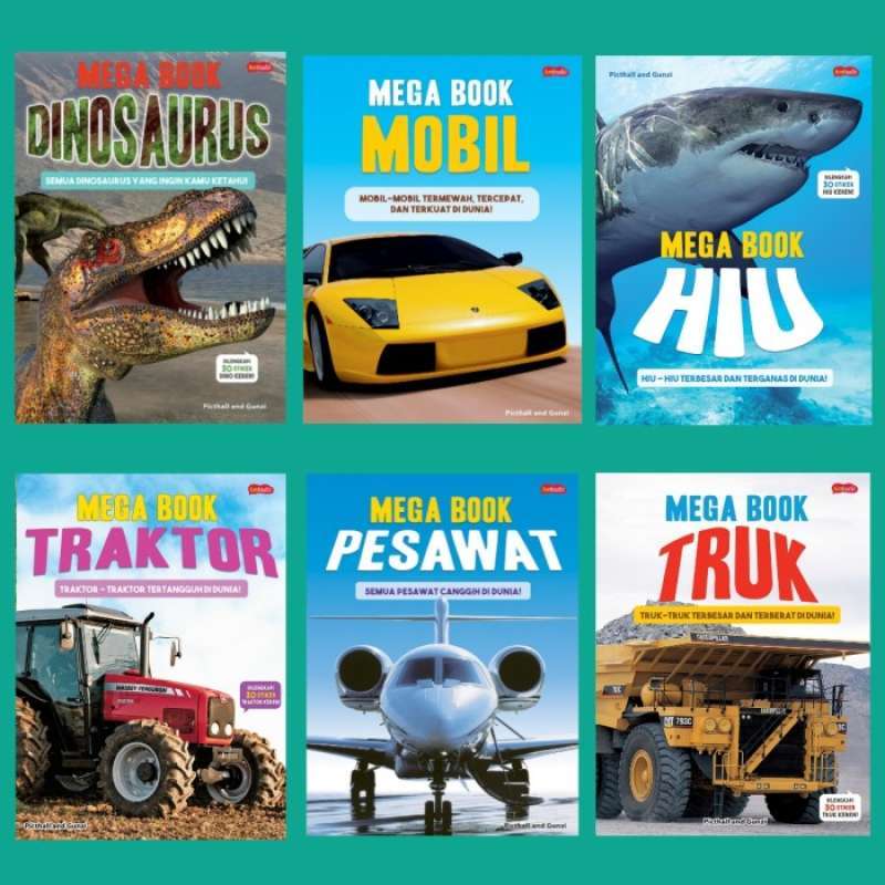 Promo Mega Book - Dinosaurus By Picthall And Gunzi Diskon 29% Di Seller ...