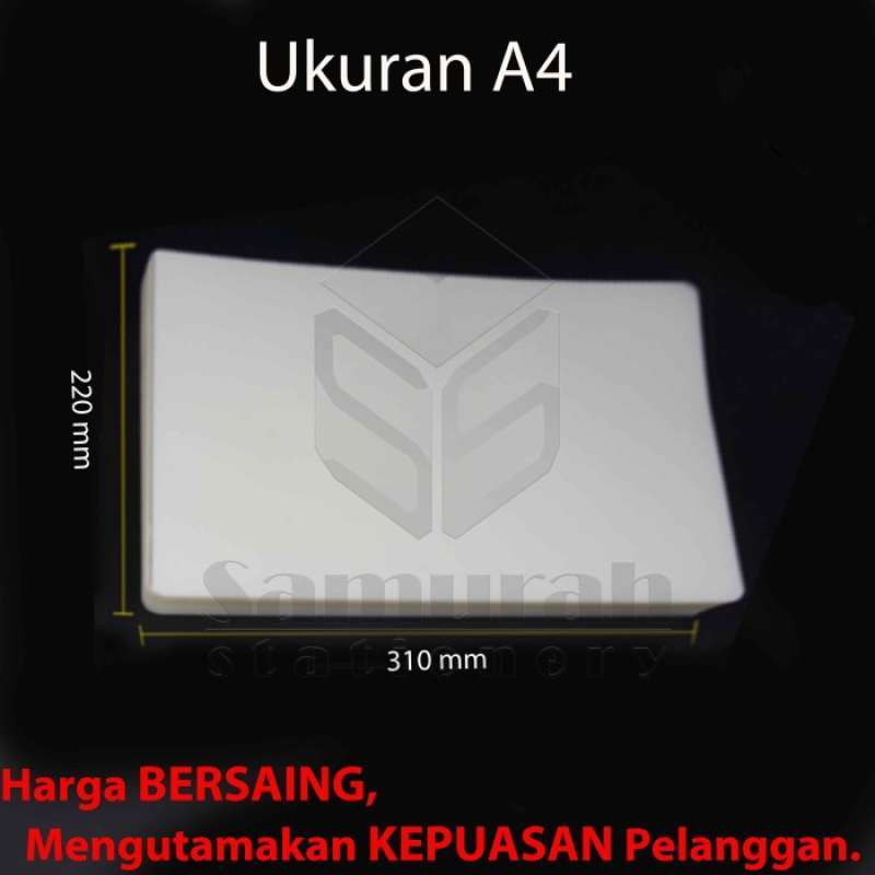 Jual Plastik Laminating Film A4 Amanda 100 Micron - 100 Lembar 220 X 310 Mm Di Seller Noelle ...