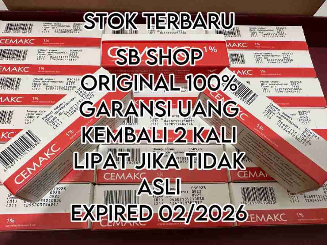 Jual Obat Nasal Drop Rusi4 Peptide Stroke Saraf Tetes Stockbaru Cemakc1 ...