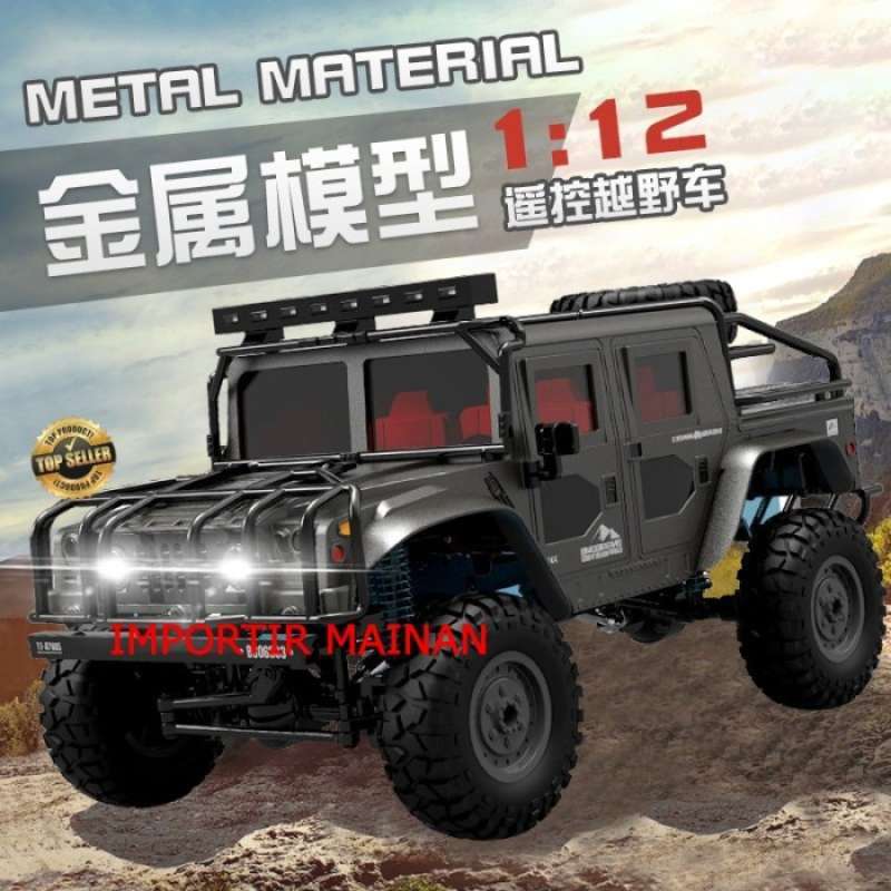 Promo Subotech Bg1535 Hummer H1 4wd 2.4ghz Rc Crawler 1:12 Vs Mn78 Wpl ...