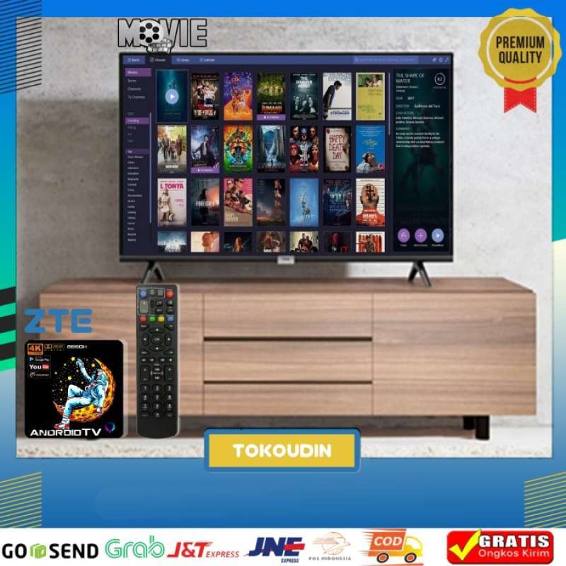 Jual Stb Android Box Zte 4k B860h V2 Full Aplikasi - Remote Keyboard Di ...