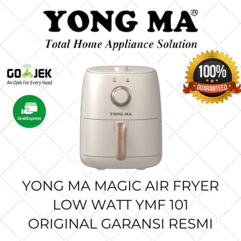 Jual Yong Ma Magic Air Fryer Low Watt 2.4 Liter Ymf 101 Air Frayer Original - Dengan Bubble Di ...