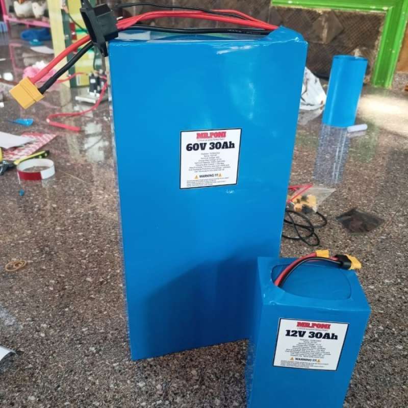 Jual Battery Motor Listrik Lithium Ion 18650 60v 20ah 30ah 40ah 60ah 1 Best Di Seller Rumix ...