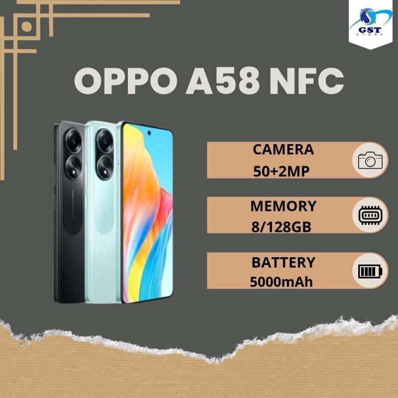 Jual Oppo A58 X 5 G Spesifikasi Original, Murah & Diskon Harga Juli ...