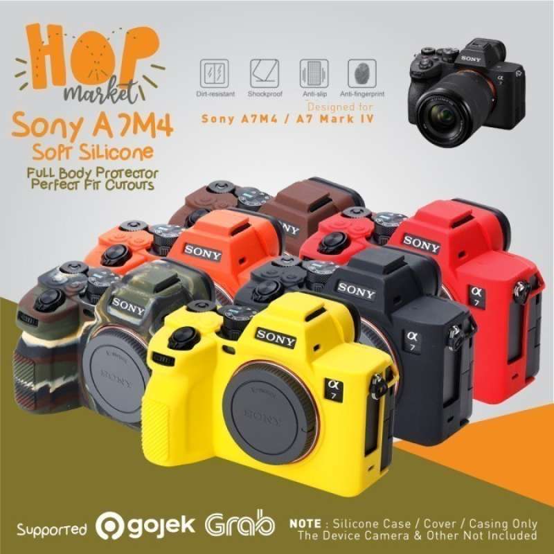 Jual Silicone Case For Sony A7m4 A7iv A7riv A74 A7 Iv Mark 4 Silikon ...